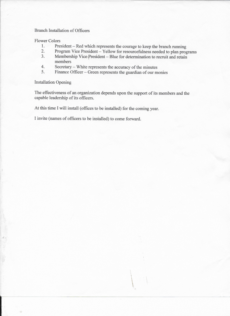 NHP Installation of Officers | AAUW North Hills Pittsburgh (PA) Branch